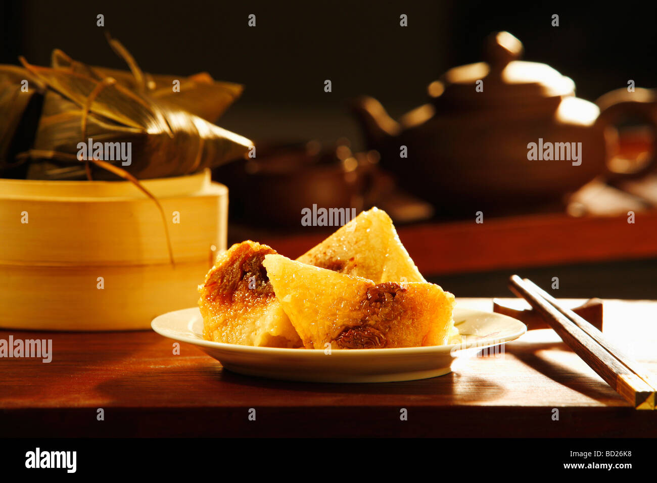 Chinese traditional food,zongzi Stock Photo - Alamy