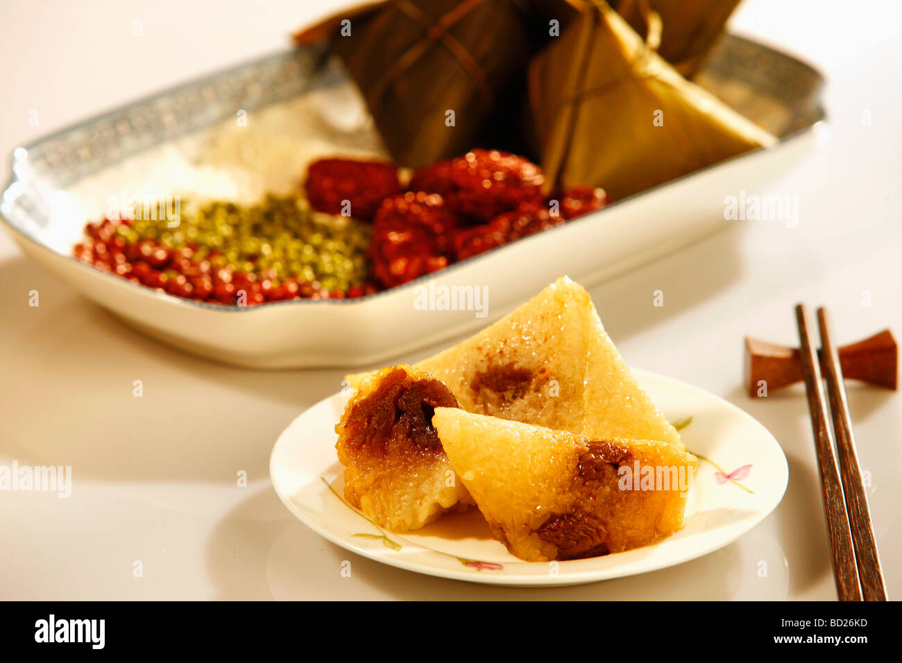 Chinese traditional food,zongzi Stock Photo - Alamy