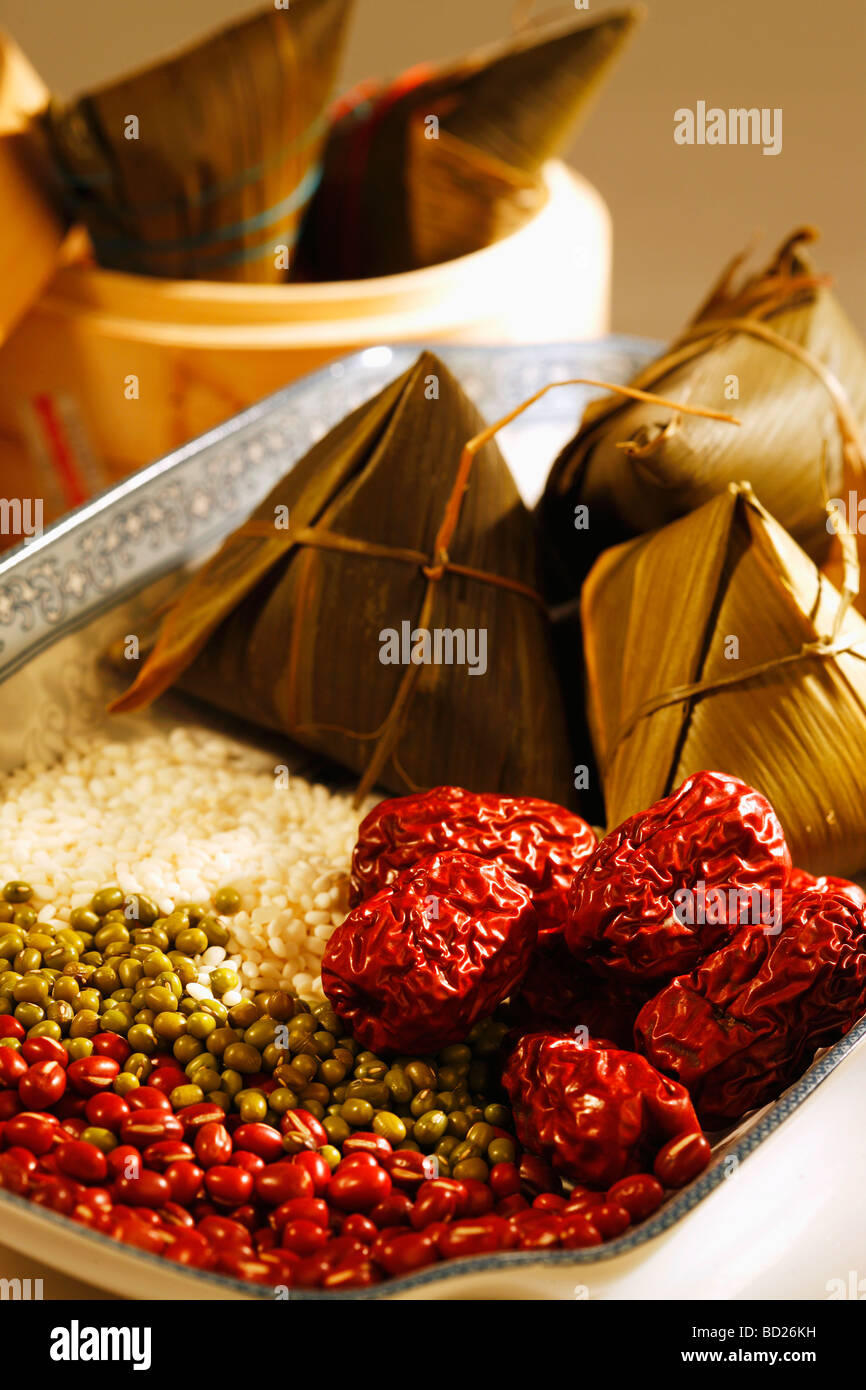 Chinese traditional food,zongzi Stock Photo - Alamy