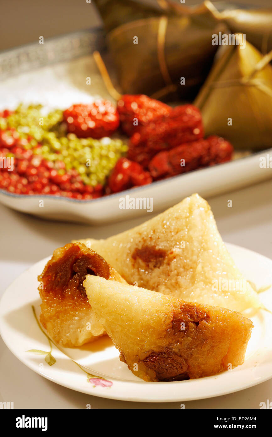 Chinese traditional food,zongzi Stock Photo - Alamy