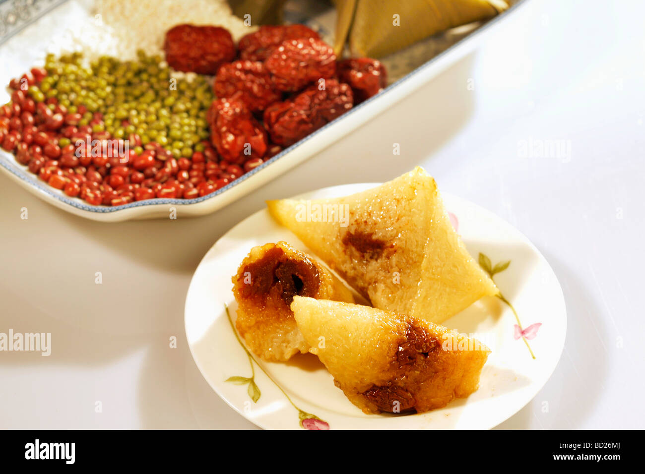Chinese traditional food,zongzi Stock Photo - Alamy