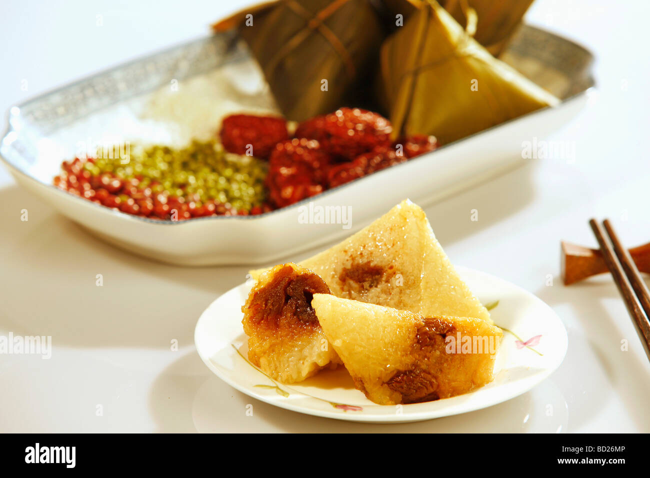 Chinese traditional food,zongzi Stock Photo - Alamy