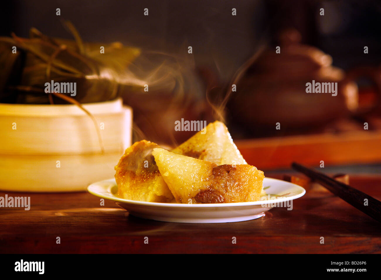 Chinese traditional food,zongzi Stock Photo - Alamy