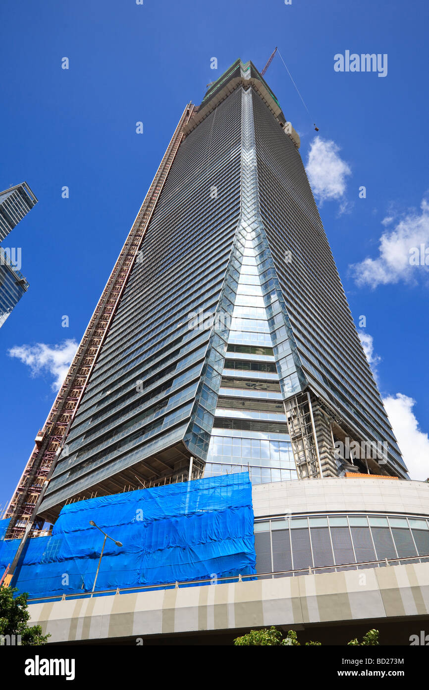 The International Commerce Centre (ICC) under construction at Union ...
