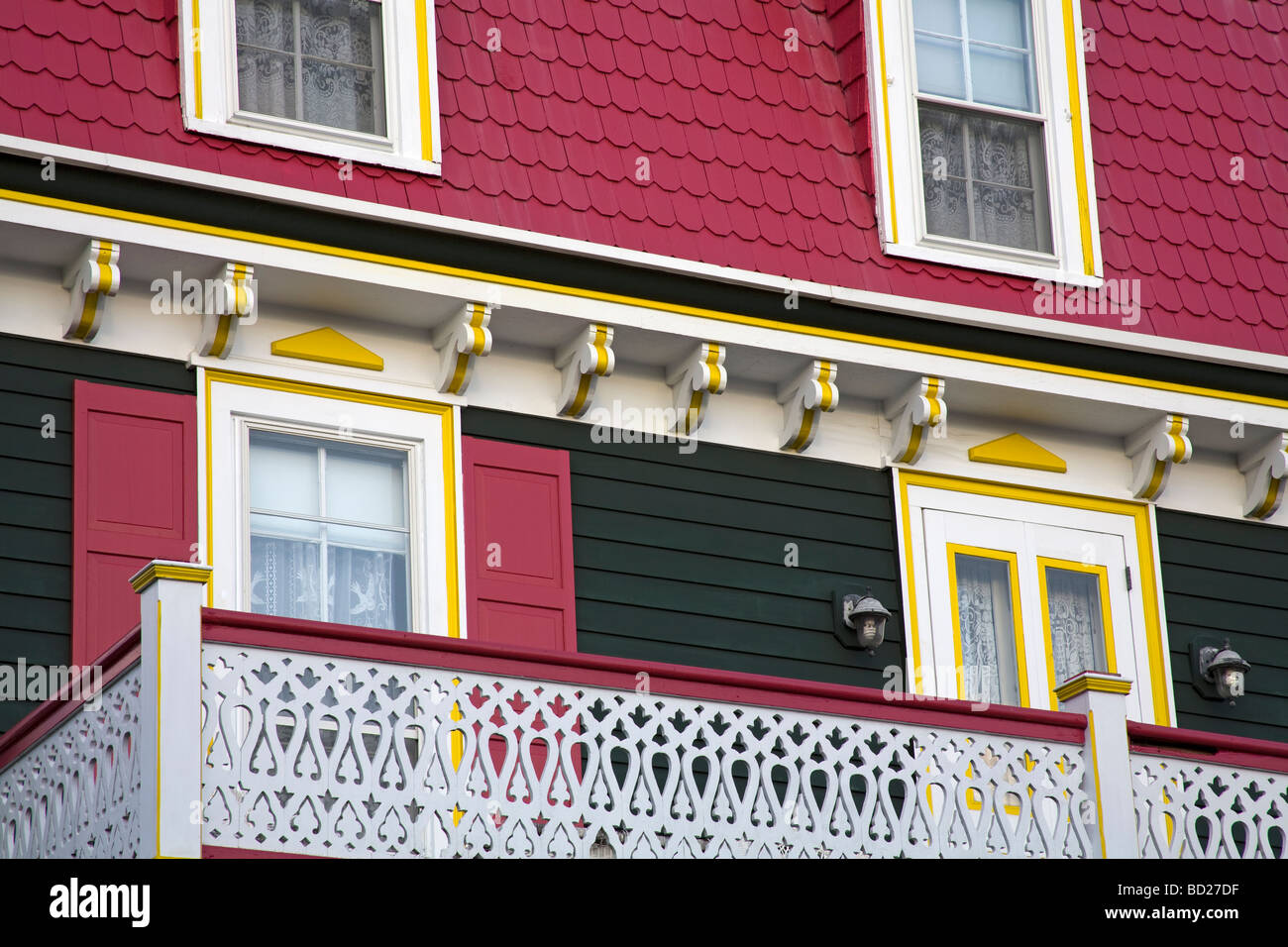 Victorian Architecture Cape May New Jersey USA Stock Photo - Alamy