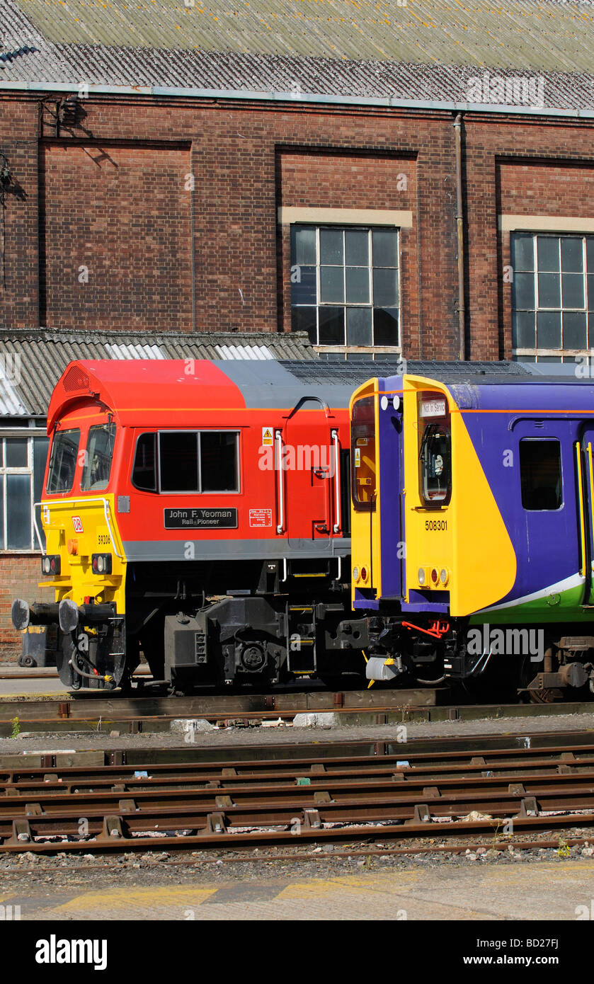 Train depot england hi-res stock photography and images - Alamy