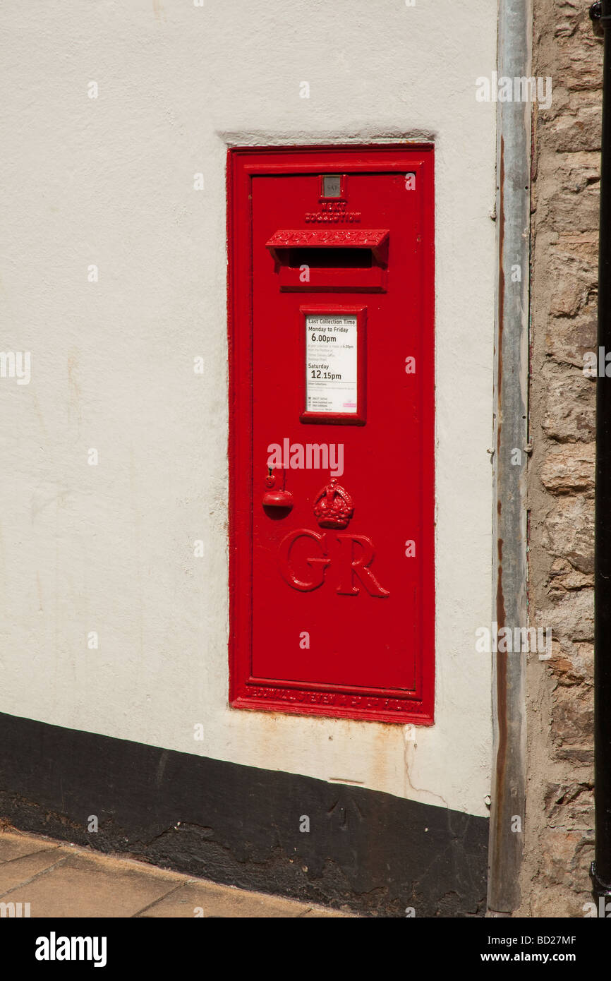 Devon mail box hi-res stock photography and images - Alamy