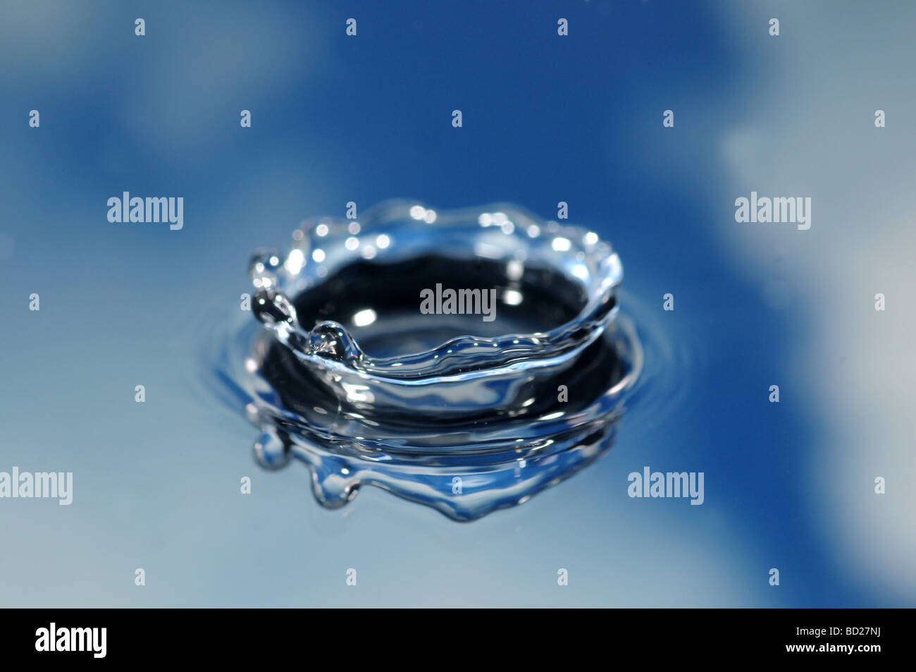 Water Drop Splash Stock Photo - Alamy