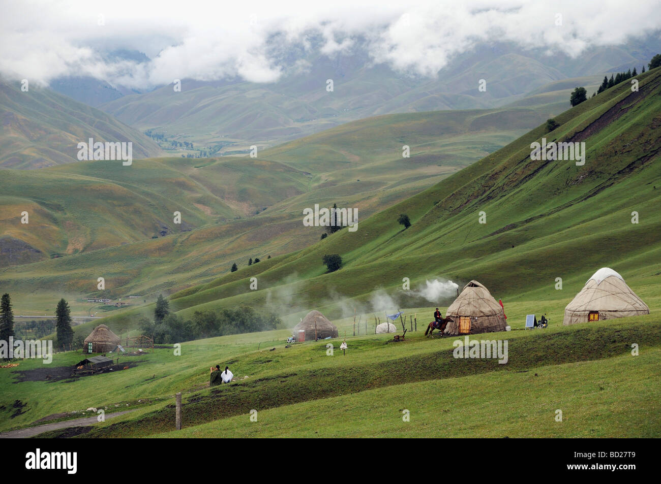 Nalati grassland,Xinjiang province,China Stock Photo - Alamy