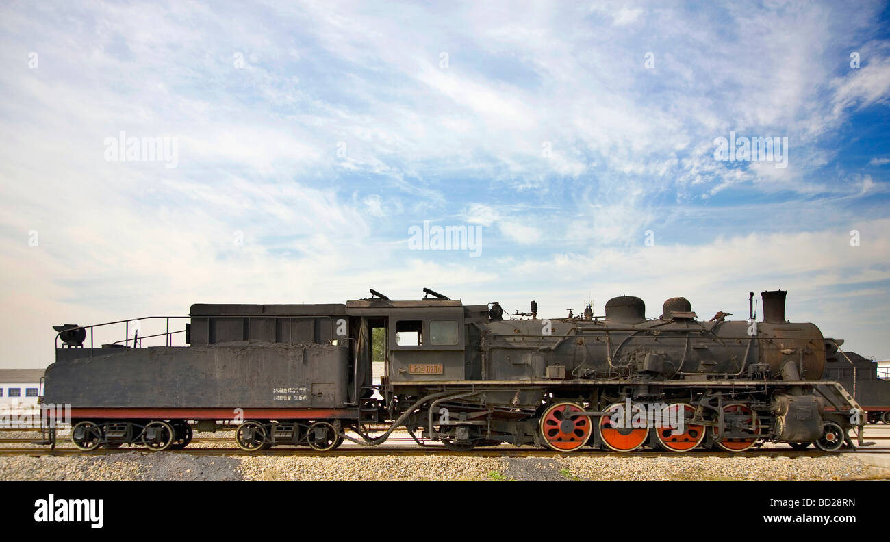 Old steam train Stock Photo - Alamy