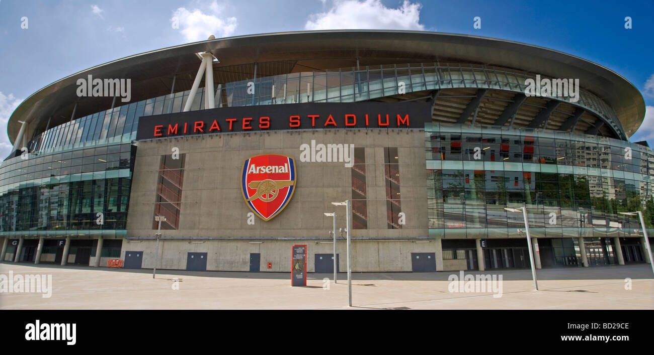 Arsenal Football Club Emirates Stadium Highbury London England Stock ...