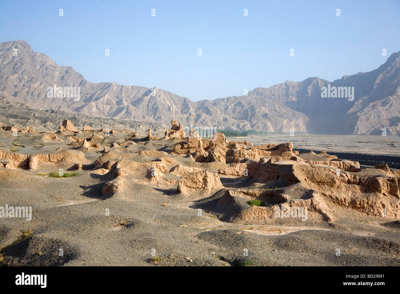 Ancient town in kuqa,Xinjiang province,China Stock Photo - Alamy