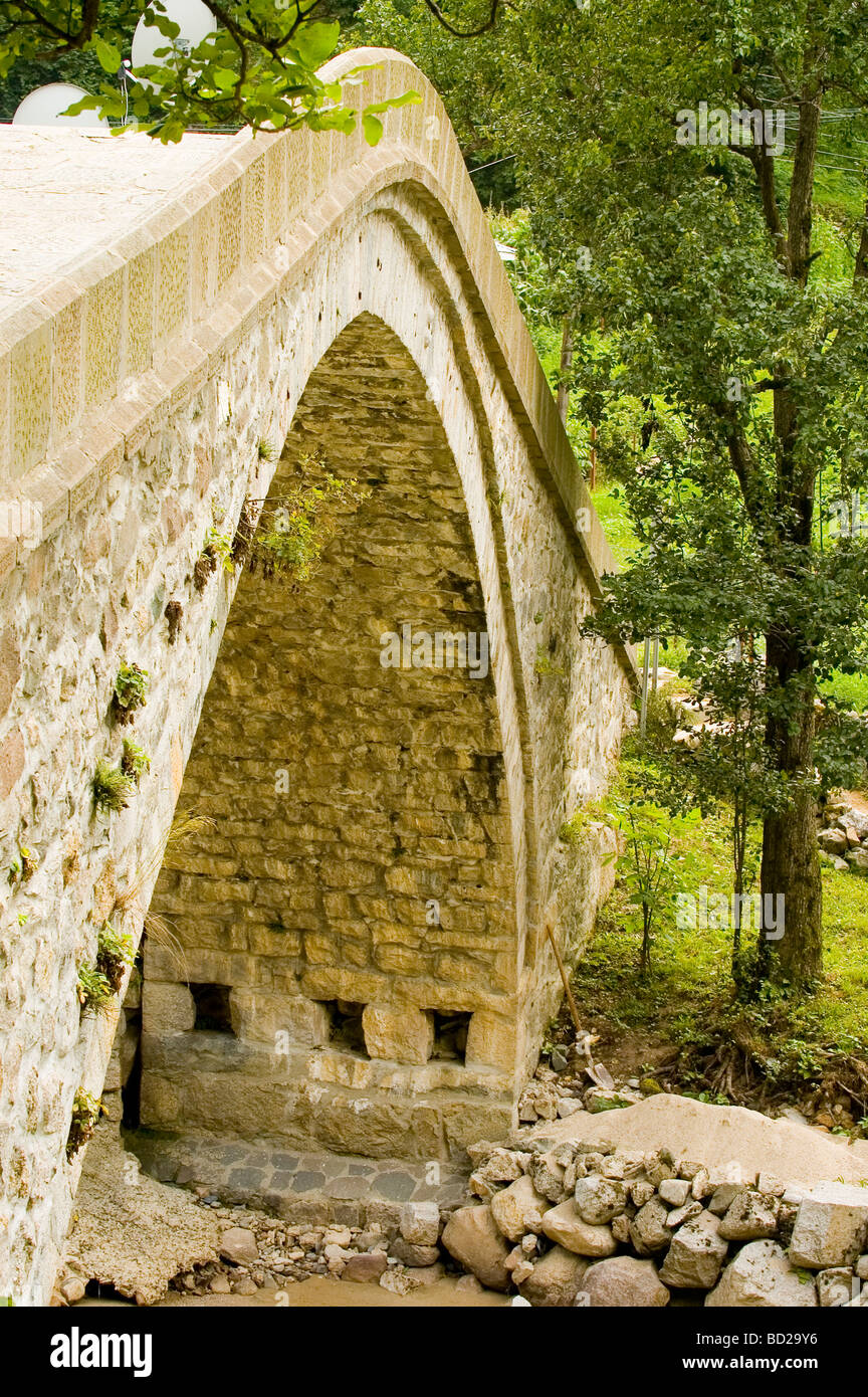 Old stone bridge at north east Turkey Stock Photo - Alamy