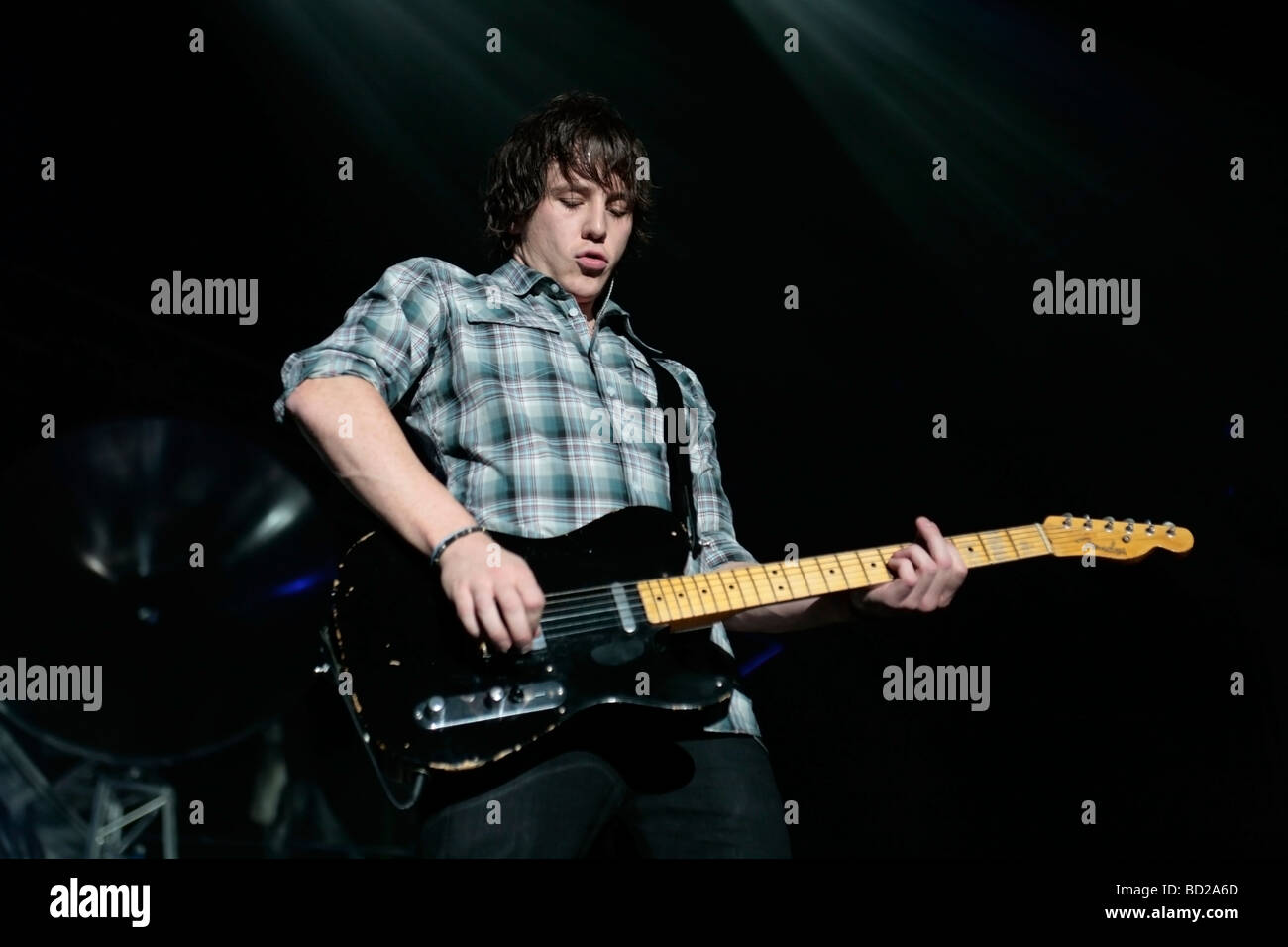 Danny Jones of McFly performs onstage at the Odyssey Arena in Belfast ...