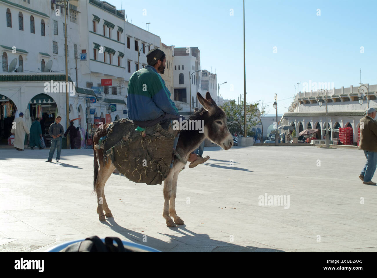 Man riding a donkey hi-res stock photography and images - Alamy