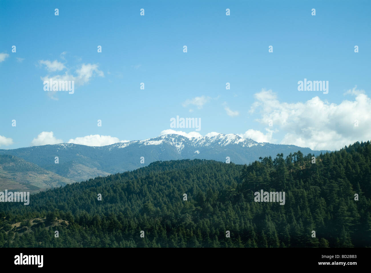Landscape with the Rif mountains Morocco Stock Photo - Alamy