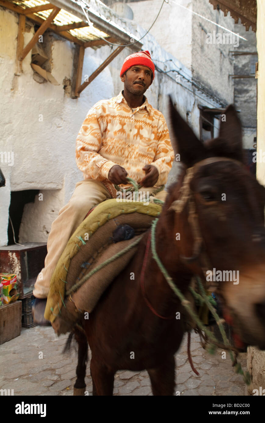 Man riding a donkey hi-res stock photography and images - Alamy