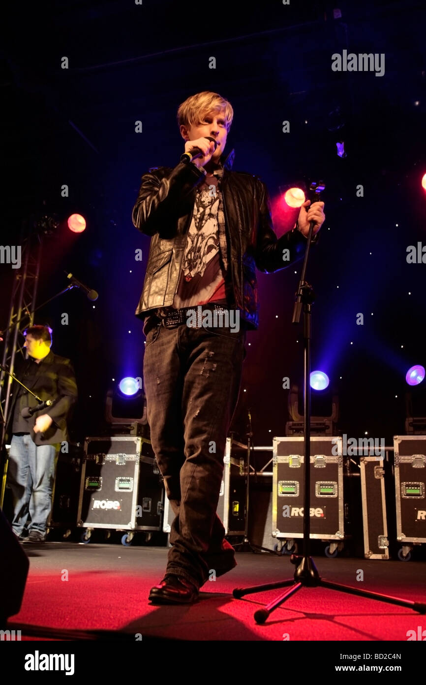 Gerard McCarthy performs onstage in Belfast Northern Ireland Stock ...