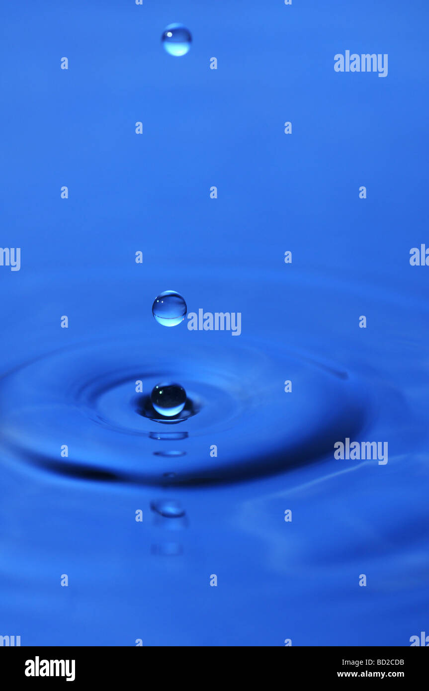 Water Drop Splash Stock Photo - Alamy