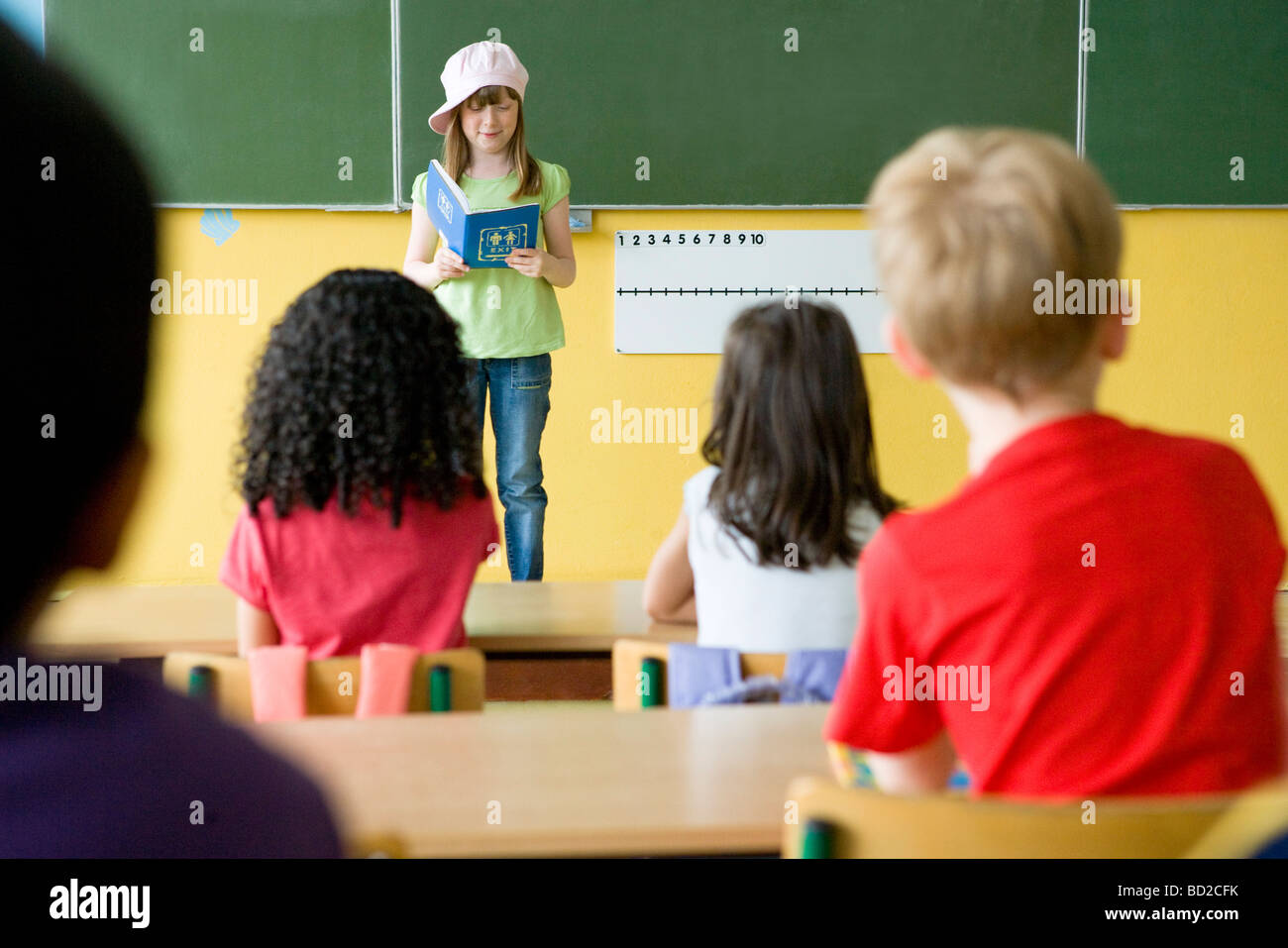 Children at school during lesson Stock Photo - Alamy
