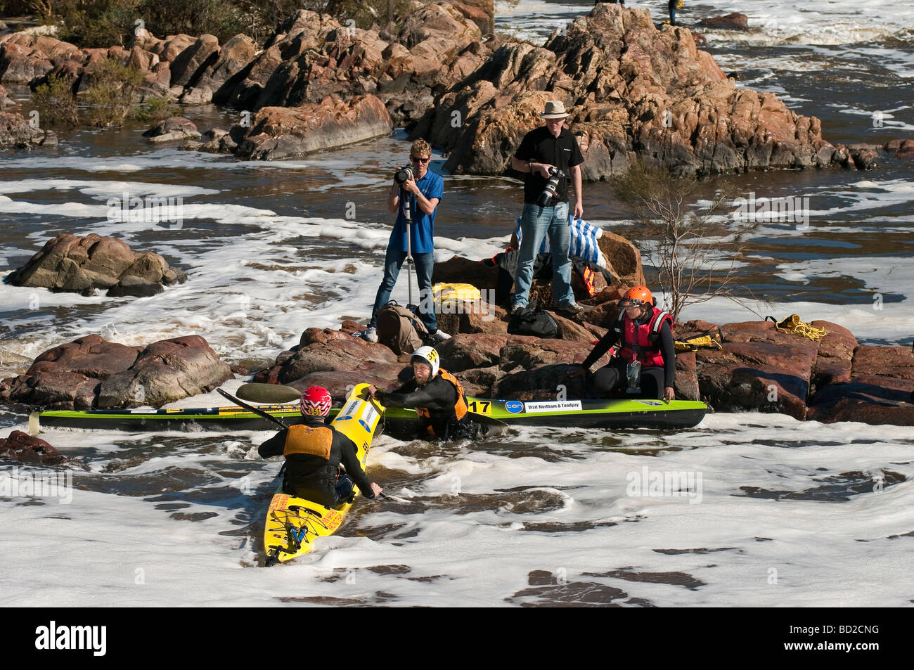 Shooting the rapids at the Avon Descent, Australia's premier white ...