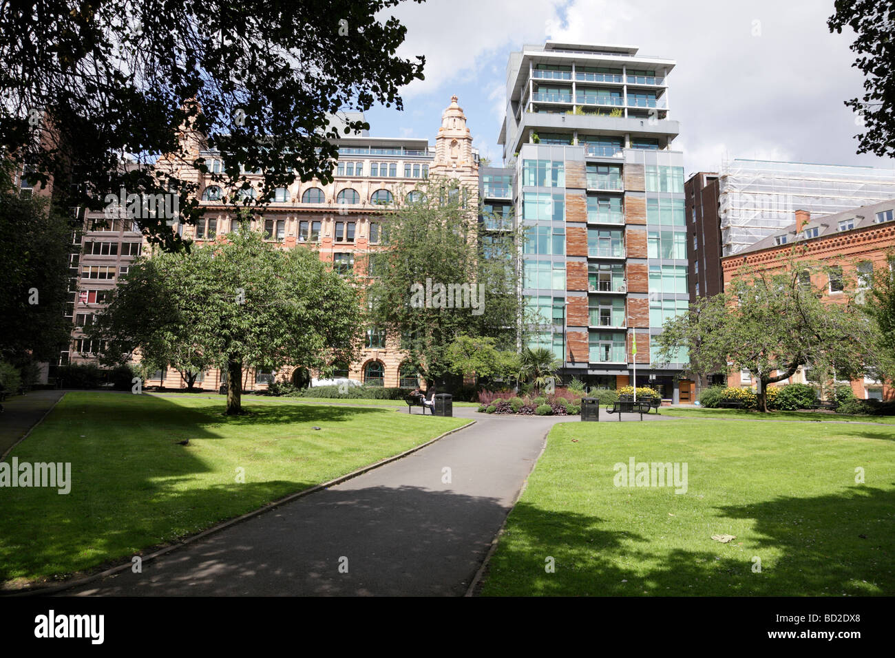 parsonage gardens a small park in the city center st mary's street ...