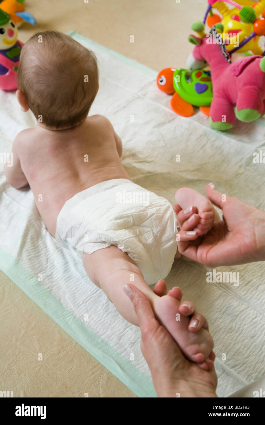 Doctor baby diaper hi-res stock photography and images - Alamy
