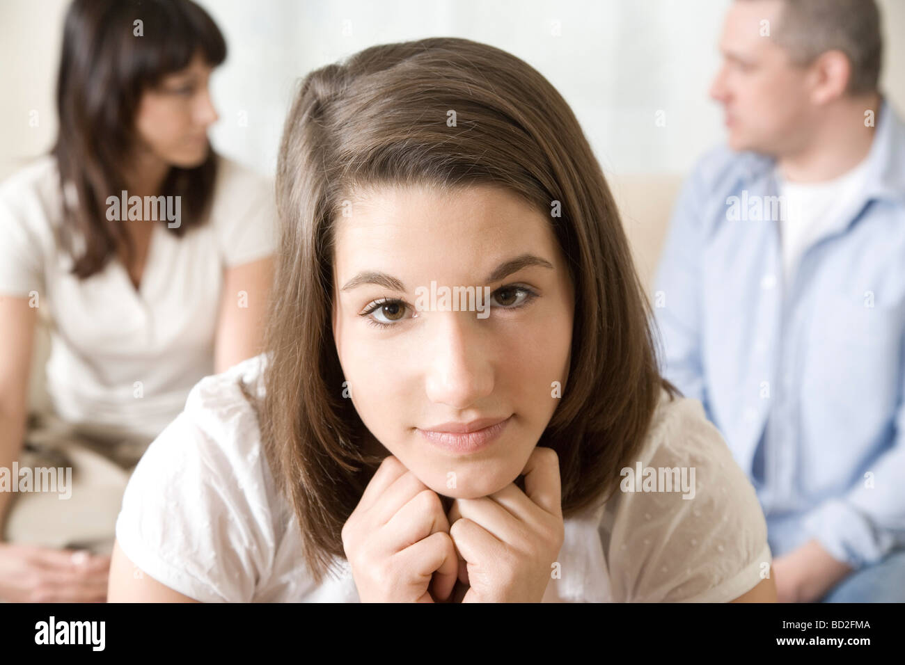 Father daughter argument teenager hi-res stock photography and images ...