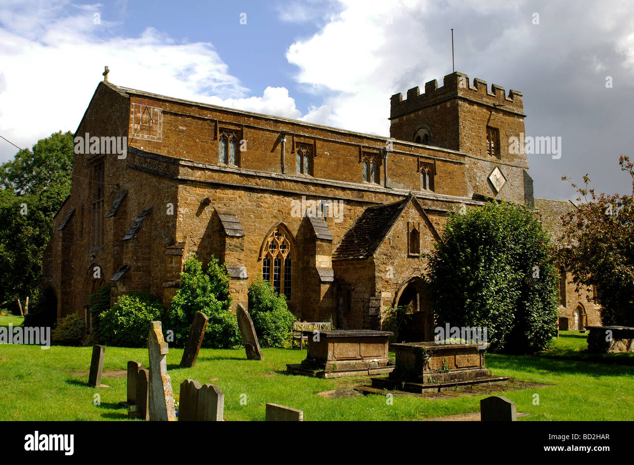 St. Etheldreda`s Church, Horley, Oxfordshire, England, UK Stock Photo ...