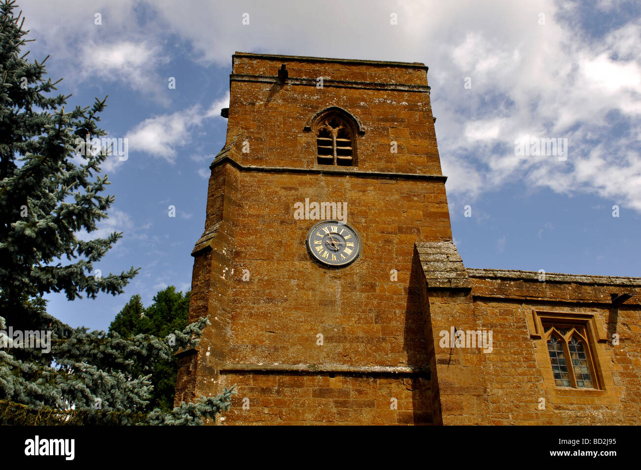 St. John the Baptist Church, Hornton, Oxfordshire, England, UK Stock ...