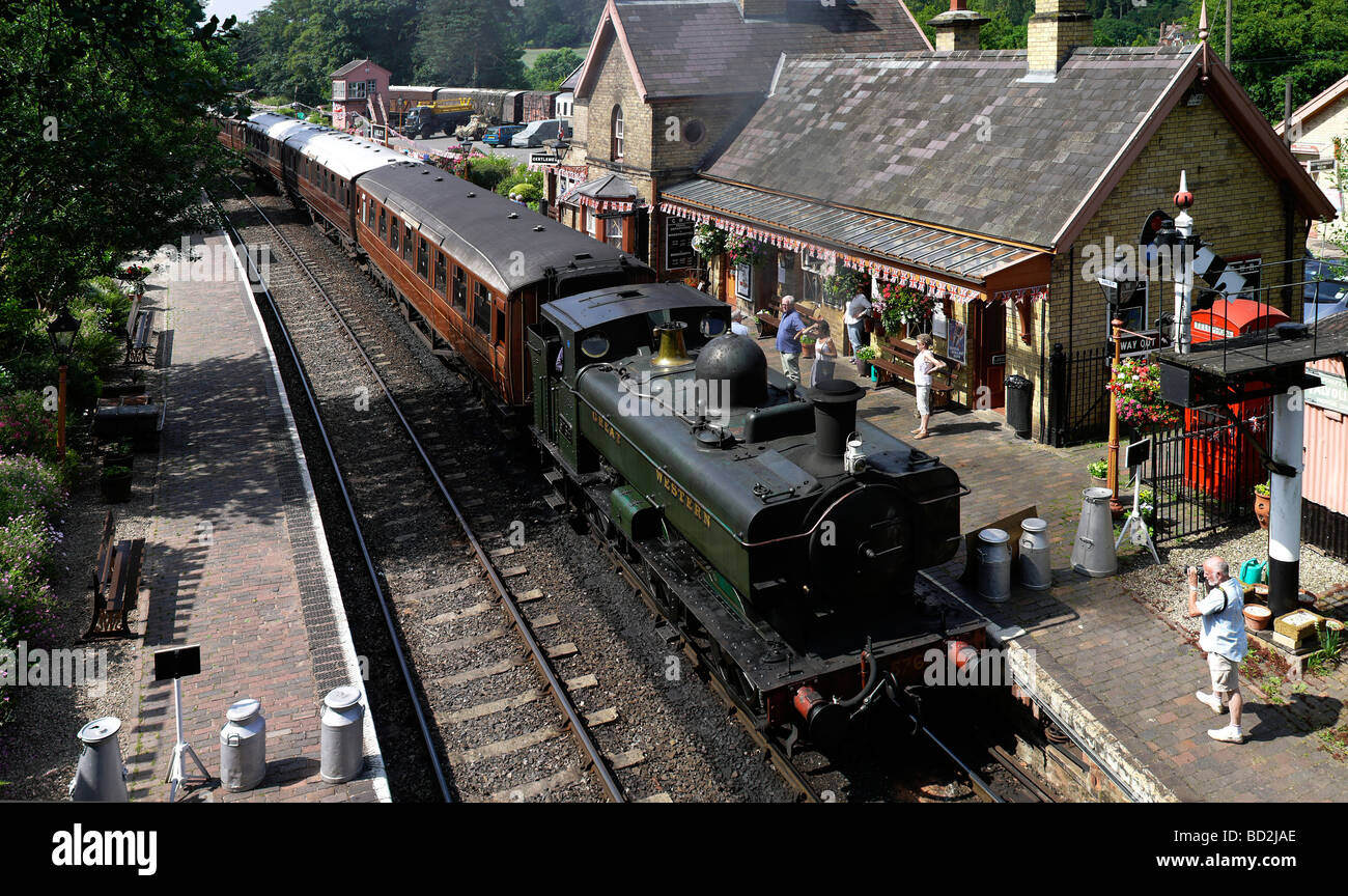 england worcestershire severn valley preserved steam railway arley ...