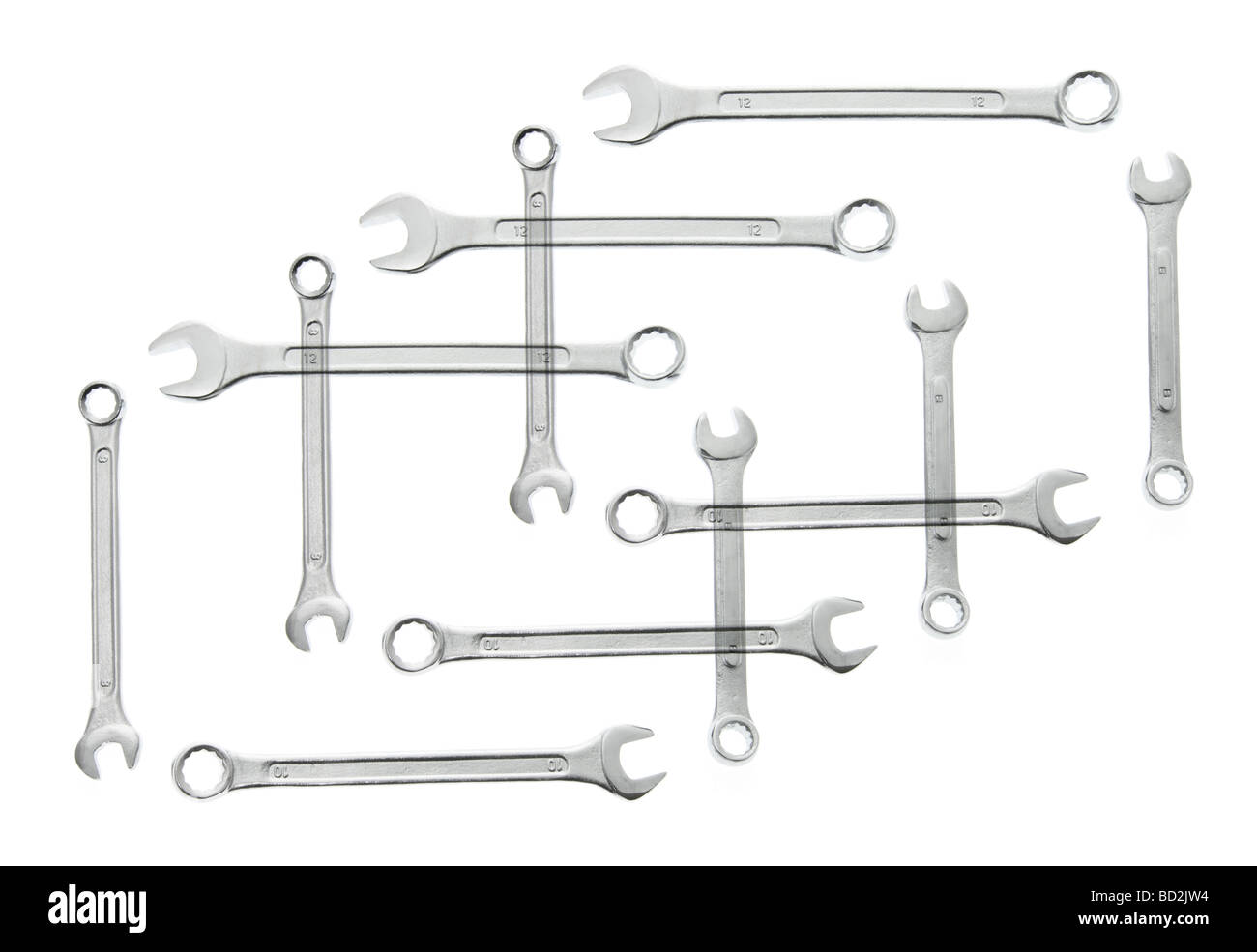 Spanners wrench Black and White Stock Photos & Images - Alamy