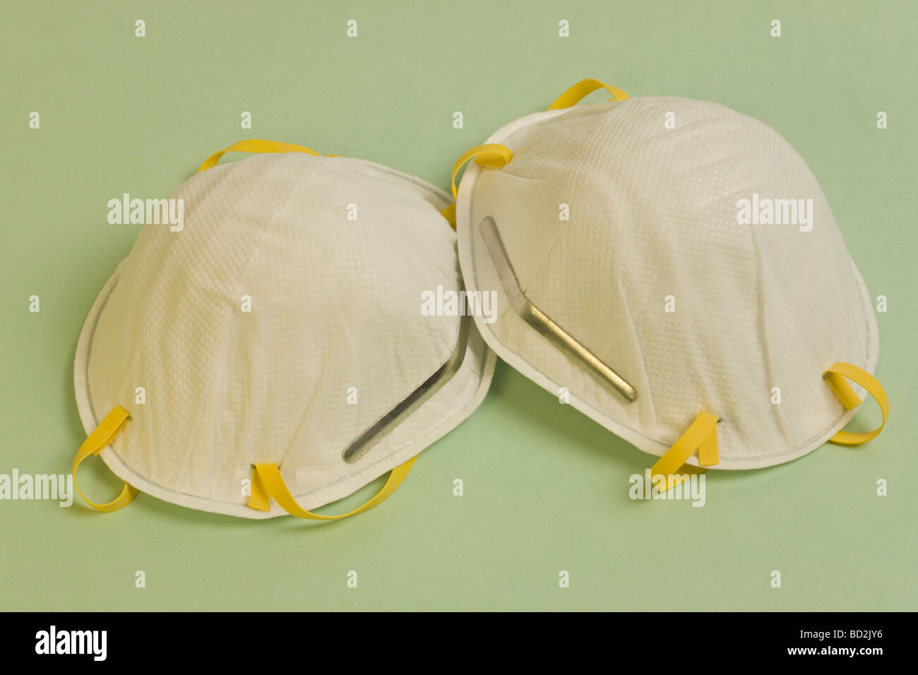 Two face masks or dust masks Stock Photo - Alamy