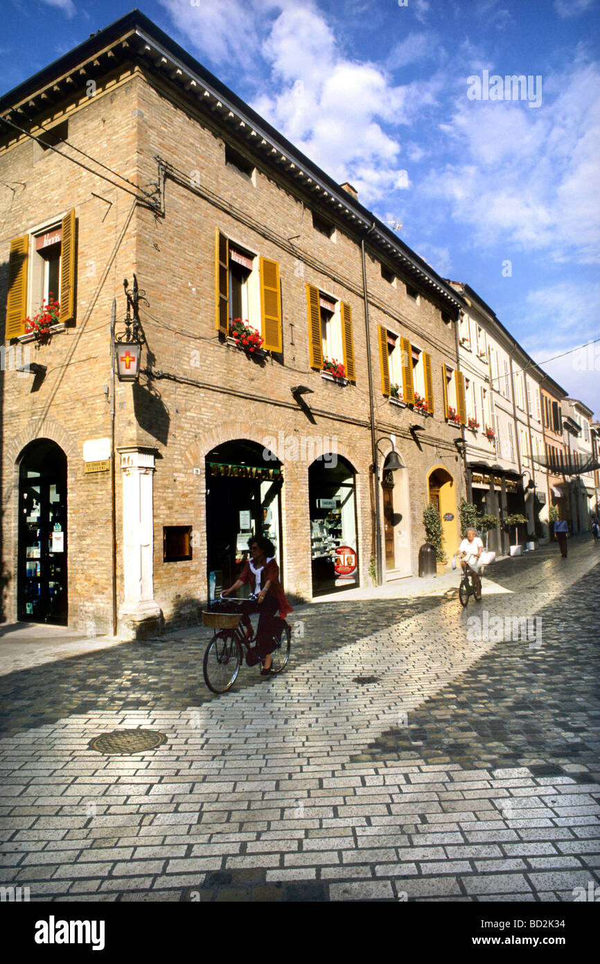 The historic centre of Ravenna Italy Stock Photo - Alamy