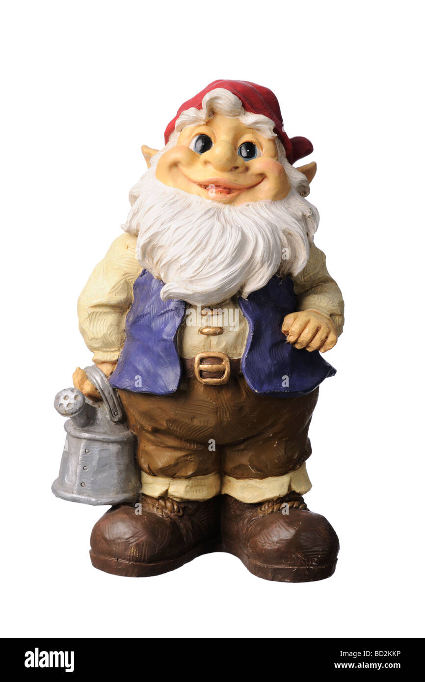 Garden gnome statue Cut Out Stock Images & Pictures - Alamy