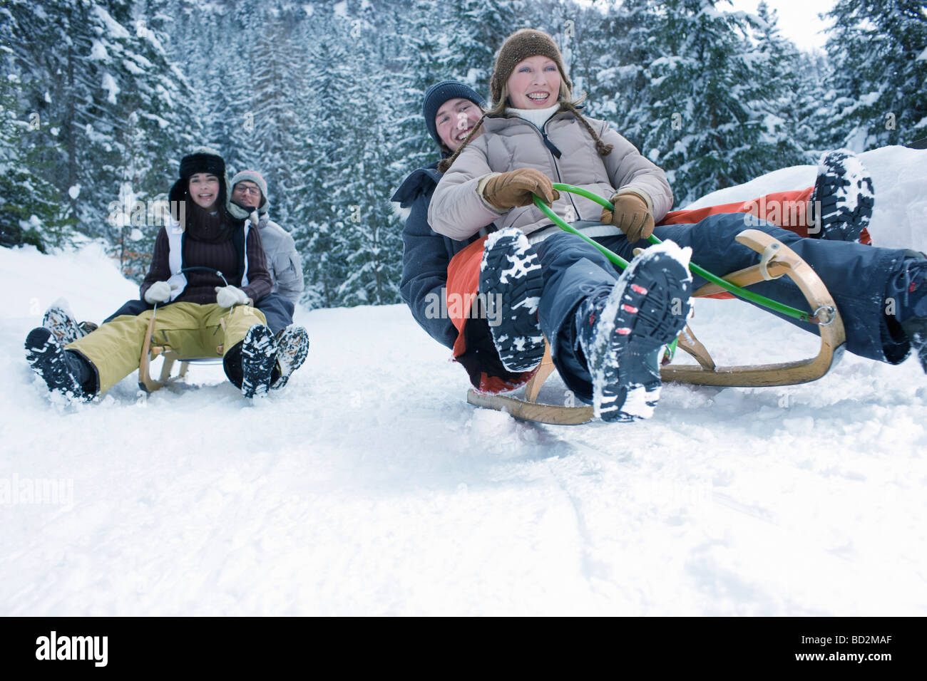 Snow Sled High Resolution Stock Photography and Images - Alamy