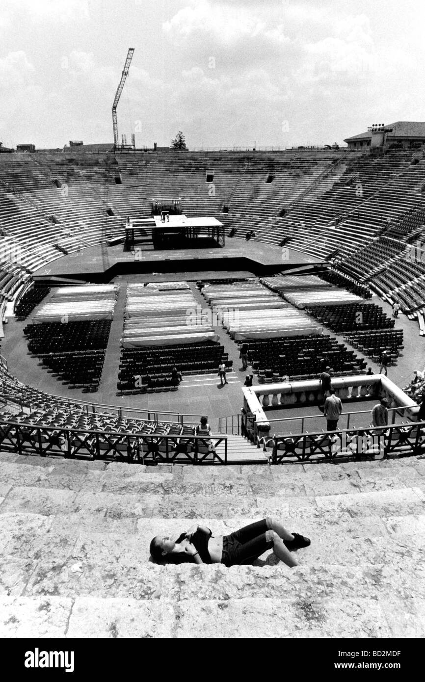 verona daily life arena Stock Photo - Alamy