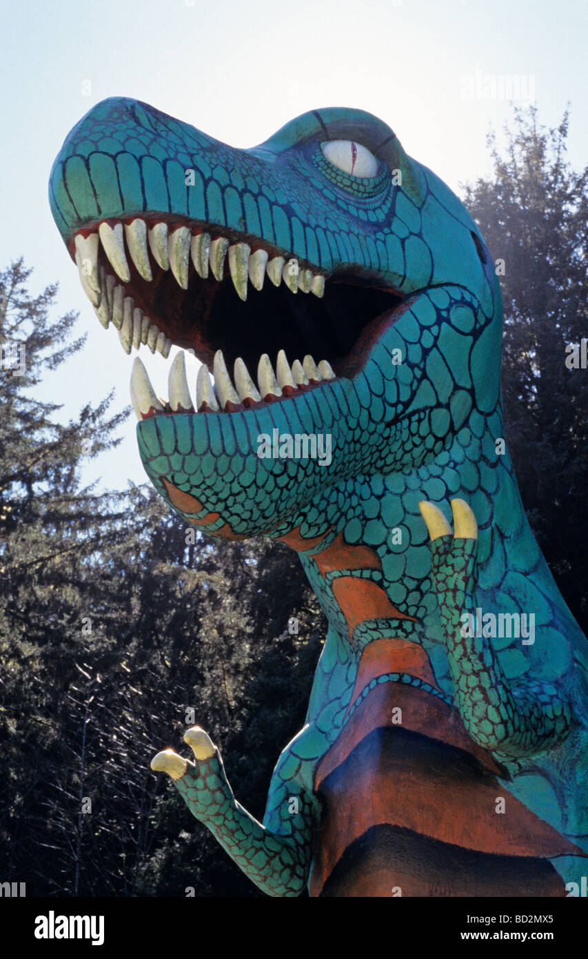 Prehistoric Gardens along the Oregon coast t rex tyrannosaurus rex ...