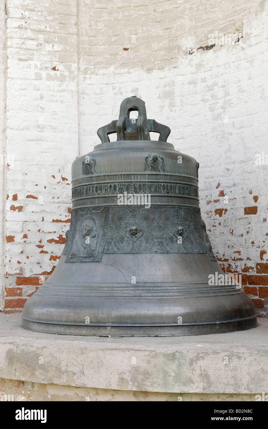 Russian orthodox church bronze bell Stock Photo - Alamy