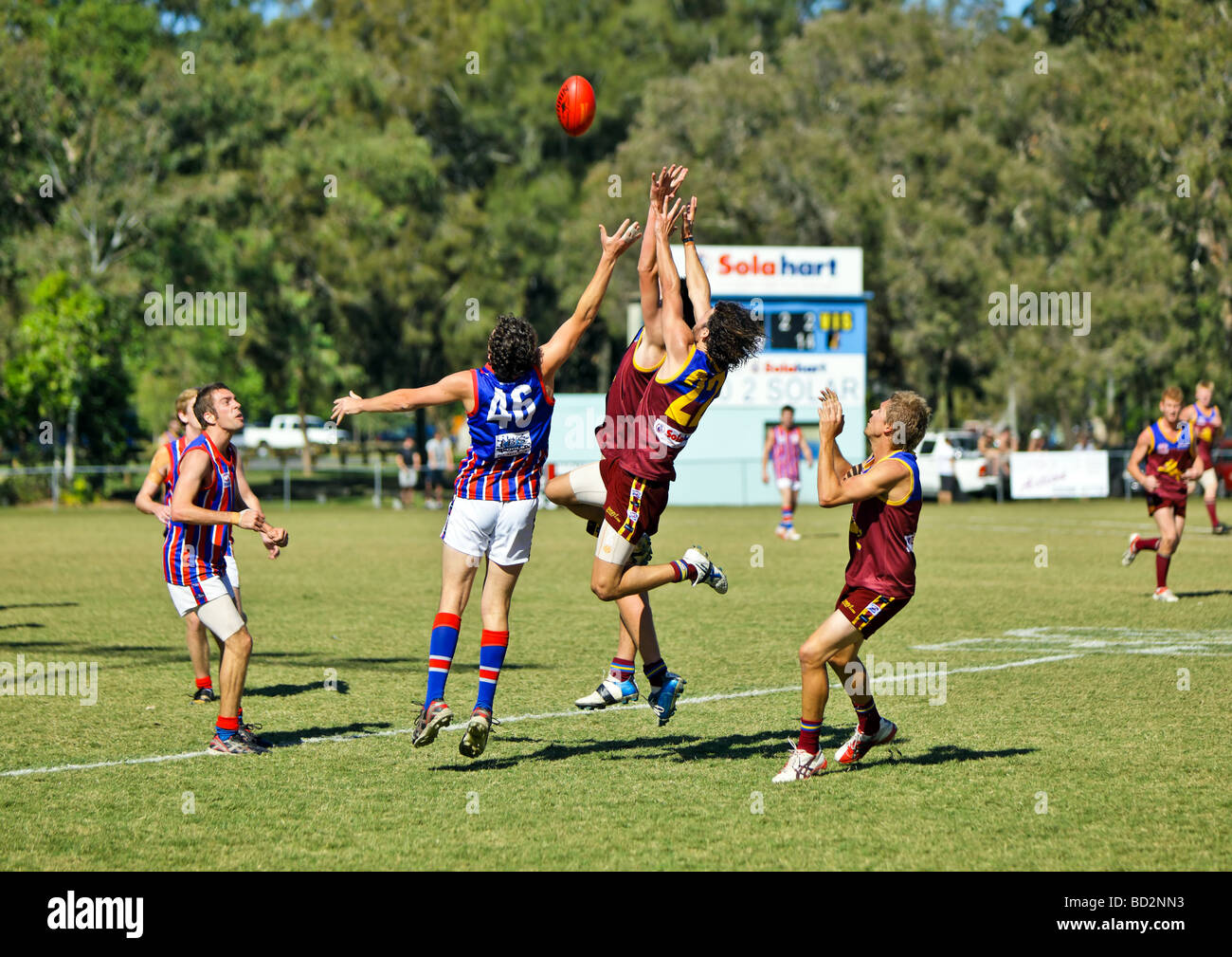 Australian rules football hi-res stock photography and images - Alamy