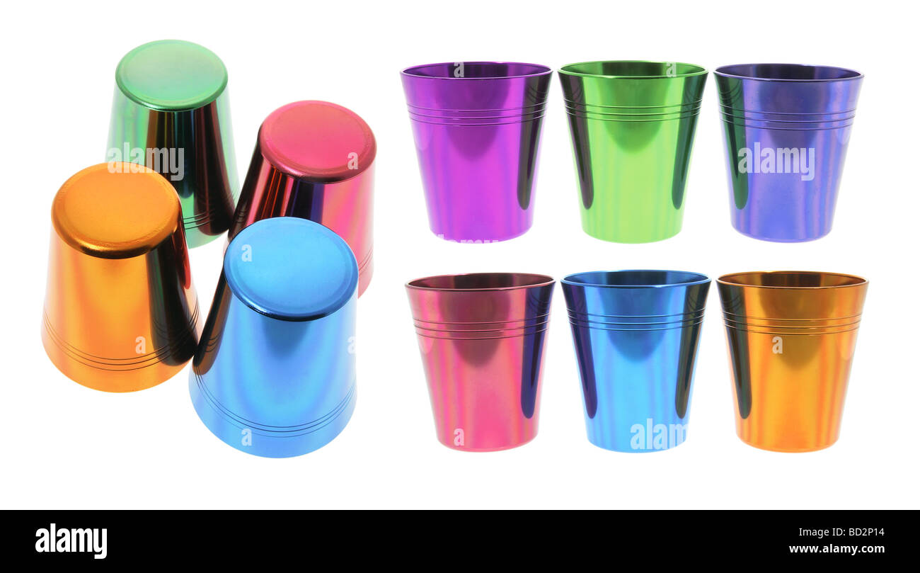 Tin cups hi-res stock photography and images - Alamy