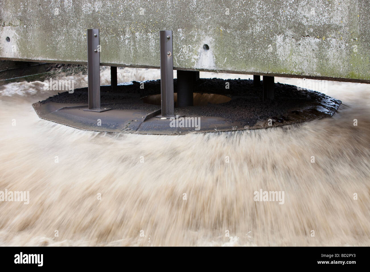 Daveyhulme sewage works in Manchester, UK Stock Photo - Alamy