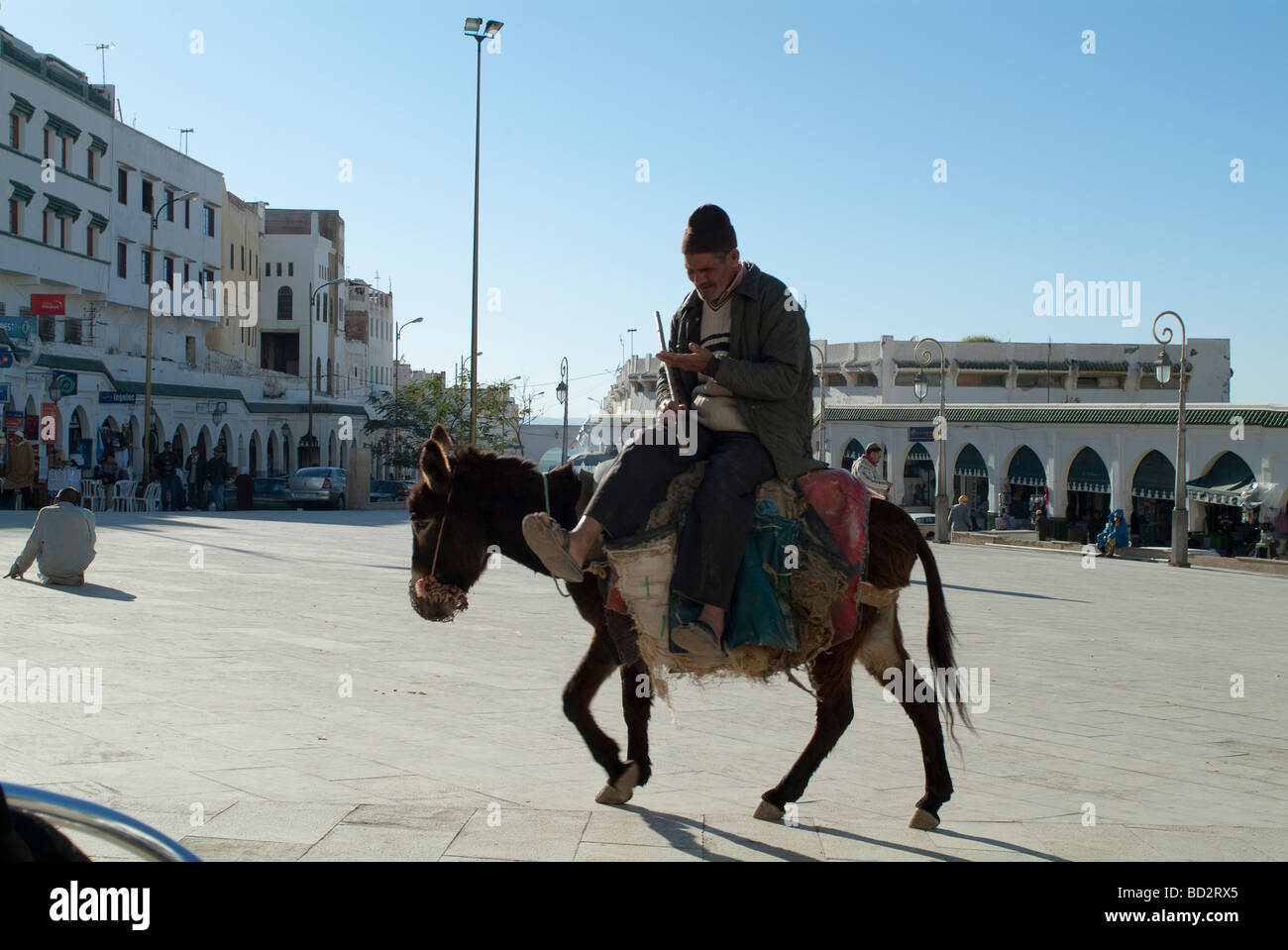 Man riding a donkey hi-res stock photography and images - Alamy