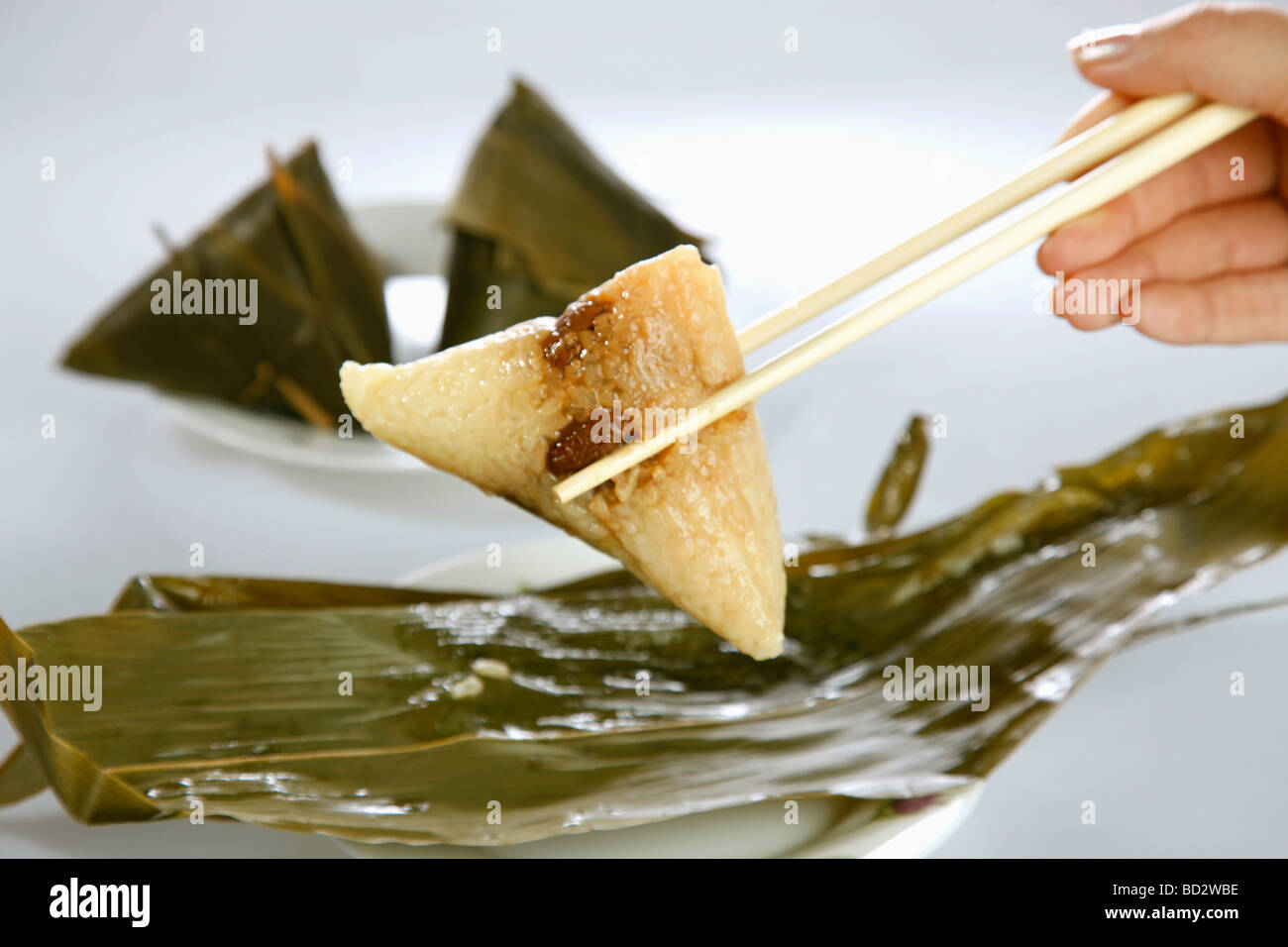 Chinese traditional food,zongzi Stock Photo - Alamy