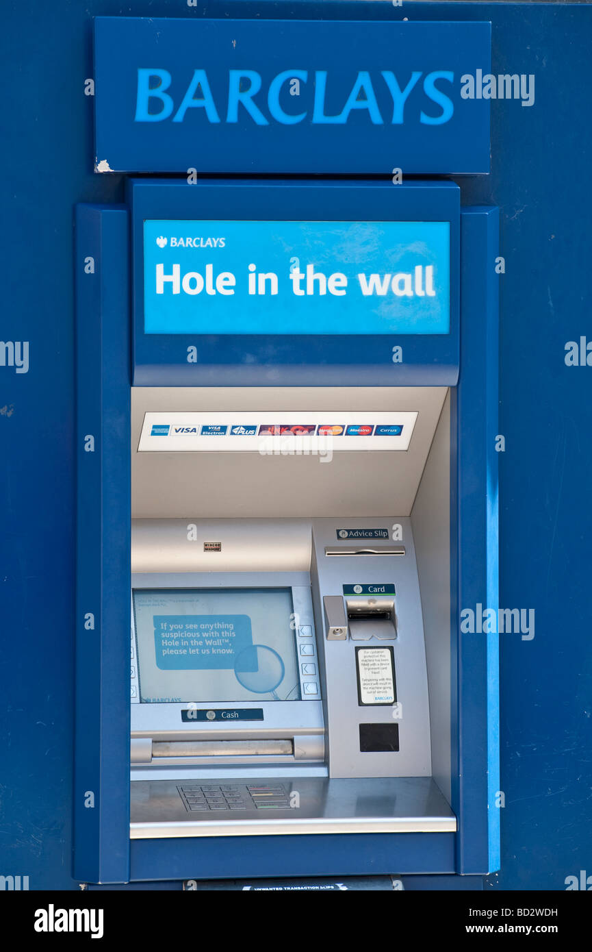 Barclays bank Hole in the Wall. Worthing, West Sussex Stock Photo - Alamy
