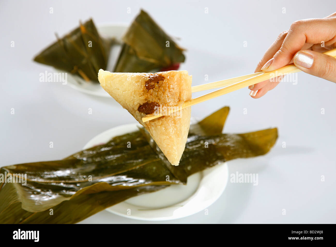 Chinese traditional food,zongzi Stock Photo - Alamy