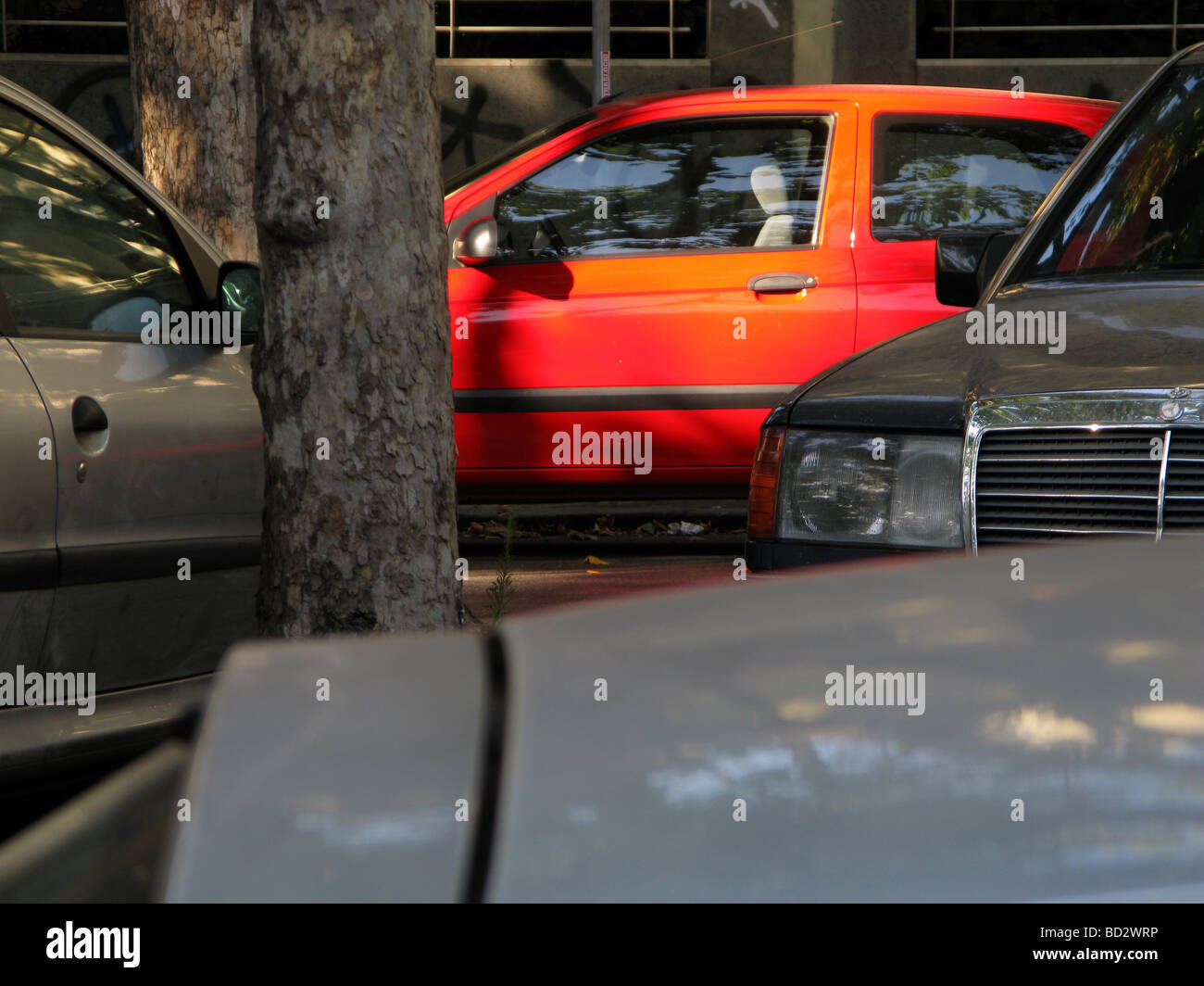 Secluded car park hi-res stock photography and images - Alamy
