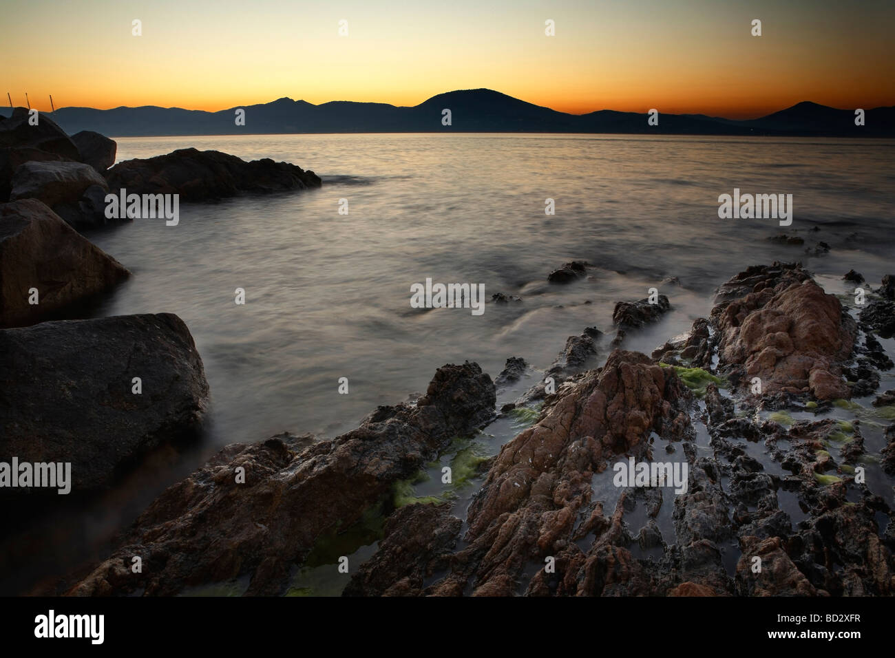 Provence bay sunset hi-res stock photography and images - Alamy