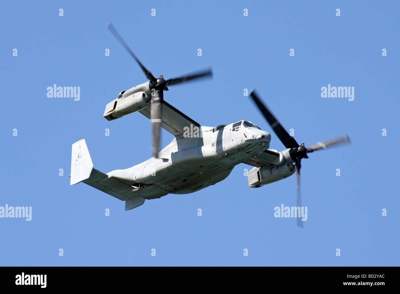 United States Marine Corps MV-22 Osprey in flight during 2008 San ...