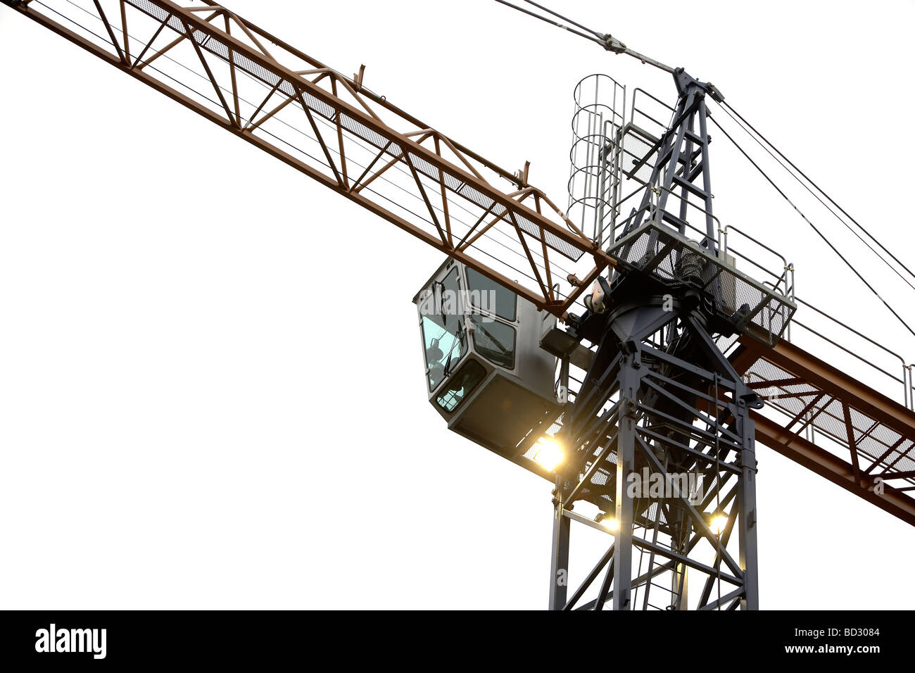 HIGH RISE TOWER CRANE Stock Photo - Alamy